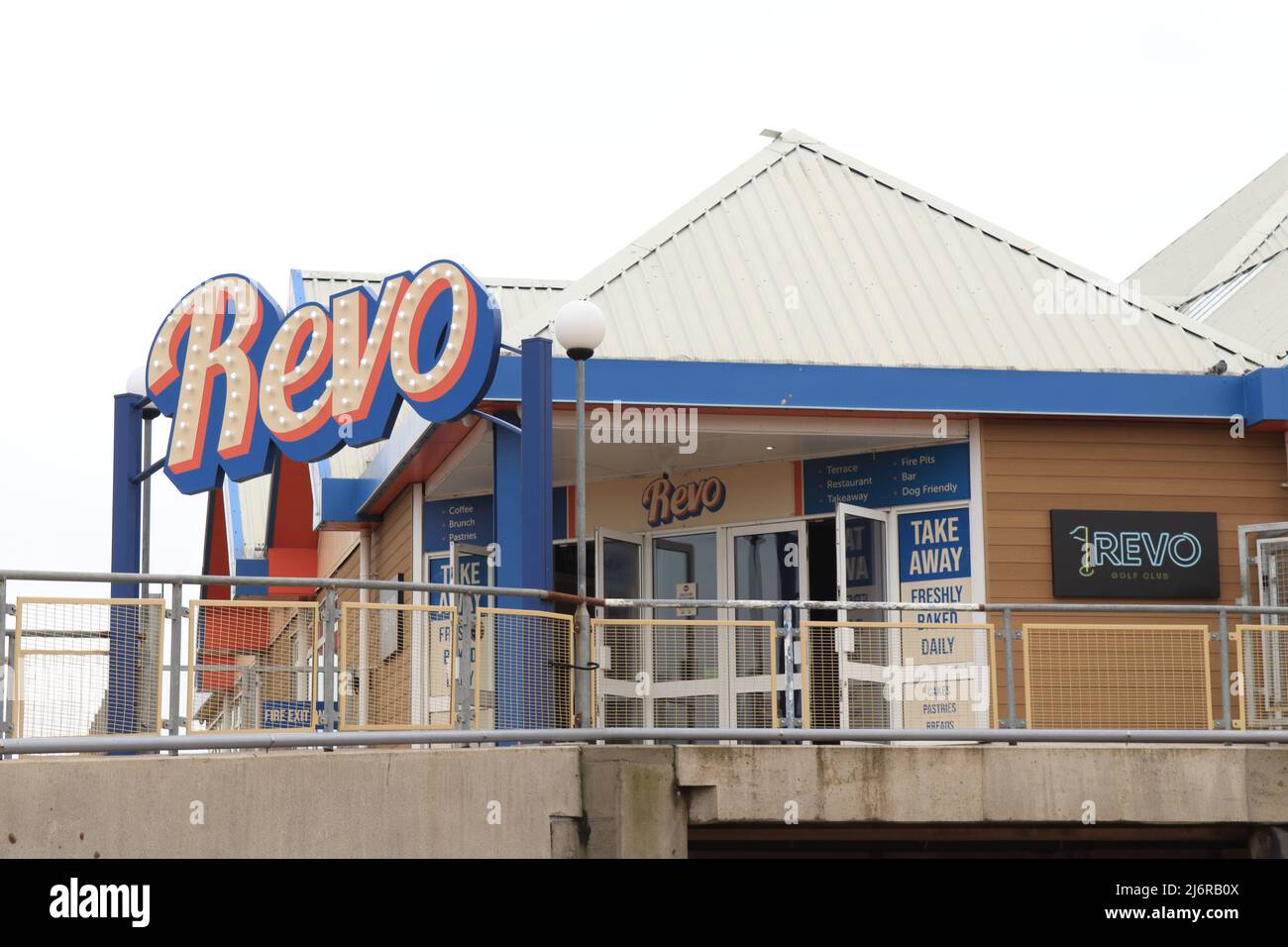 Weston-super-Mare, UK - 2nd May 2022 - Revo Golf and Restaurant Stock ...