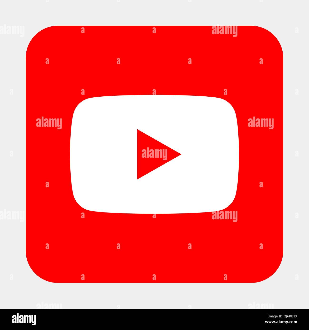 Youtube social media app icon Stock Vector Image & Art - Alamy