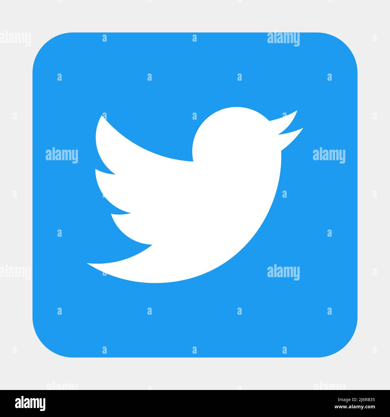 Twitter social media app icon Stock Vector Image & Art - Alamy