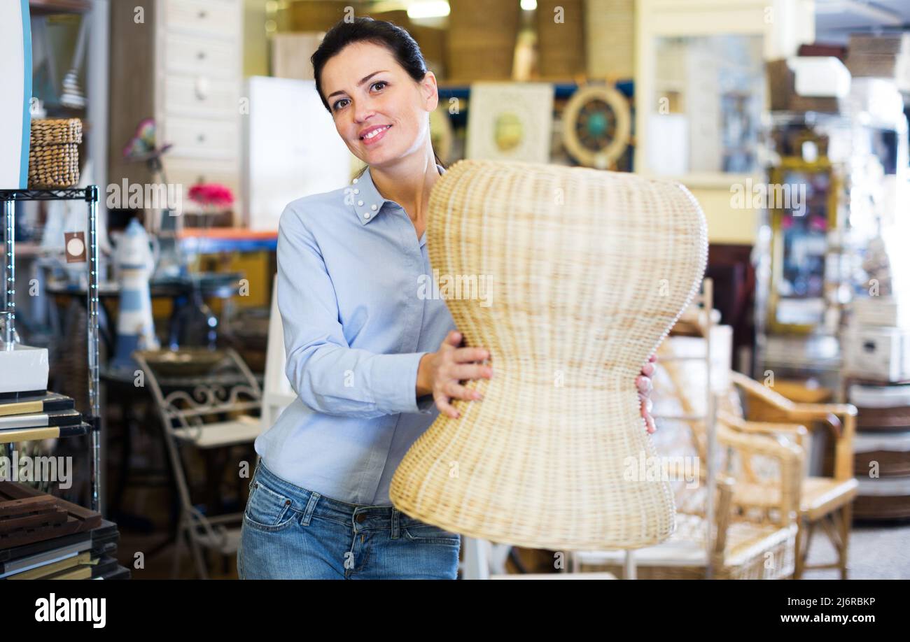 Pouf stool hi-res stock photography and images - Alamy