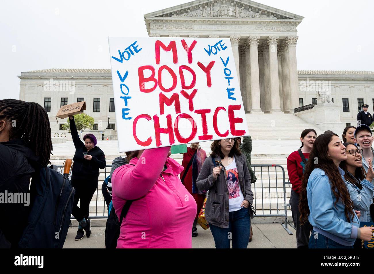 May 3, 2022, Washington, District of Columbia, United States: Woman ...
