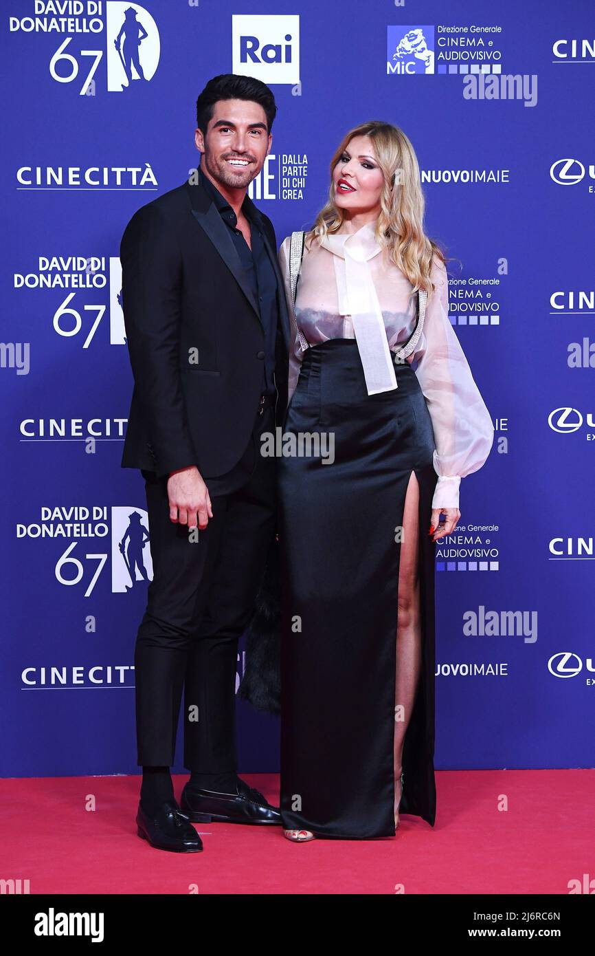 Rome, David Di Donatello 2022 In the photo: Rita Rusic with her ...