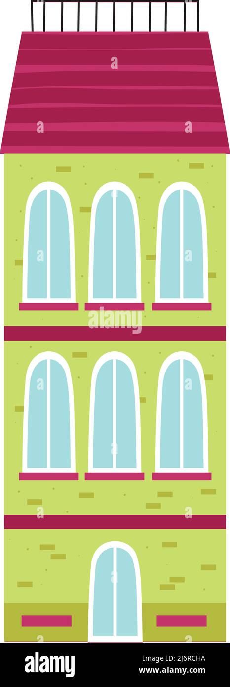 building green facade Stock Vector Image & Art - Alamy