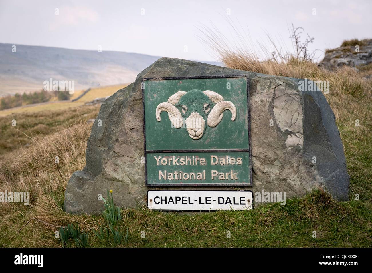 Chapel - Le - Dale, in the Yorkshire Dales, England Stock Photo - Alamy