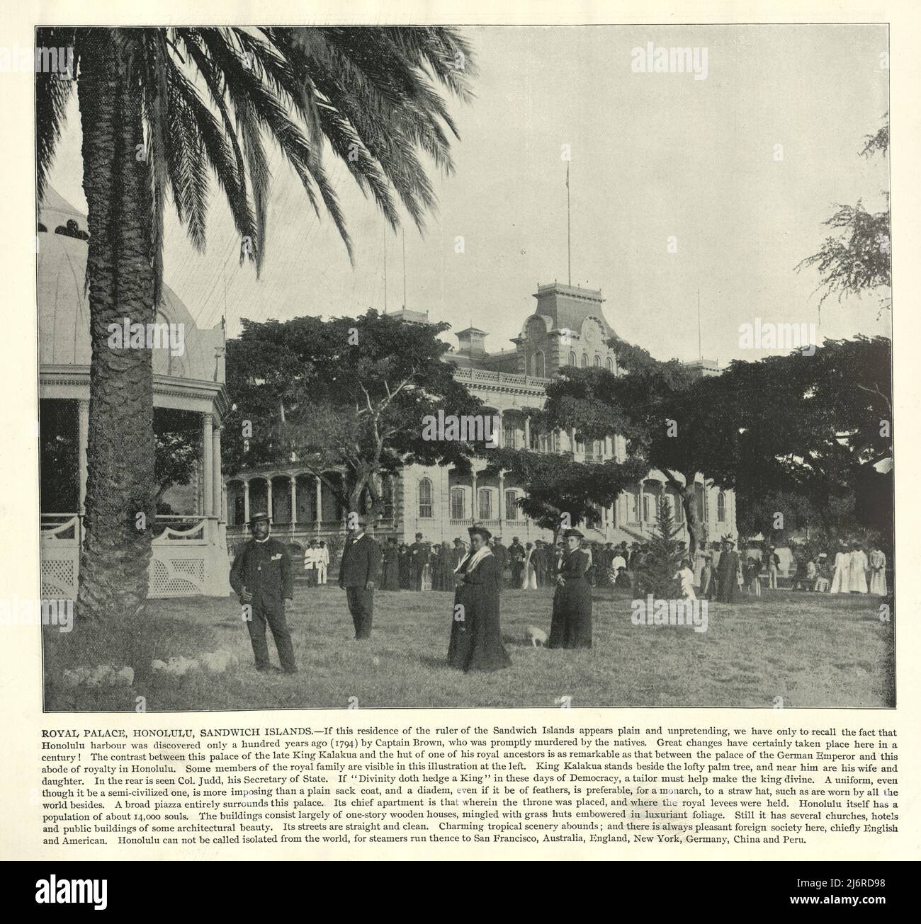 Honolulu of the 19th century hi-res stock photography and images - Alamy