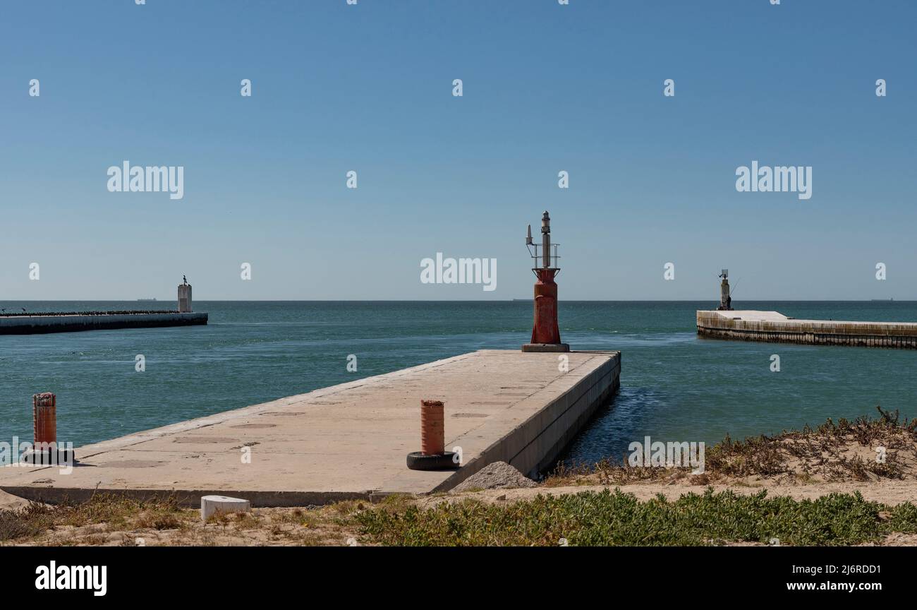 Velddrif, Laaiplek region West Coast, South Africa. 2022. Looking out ...