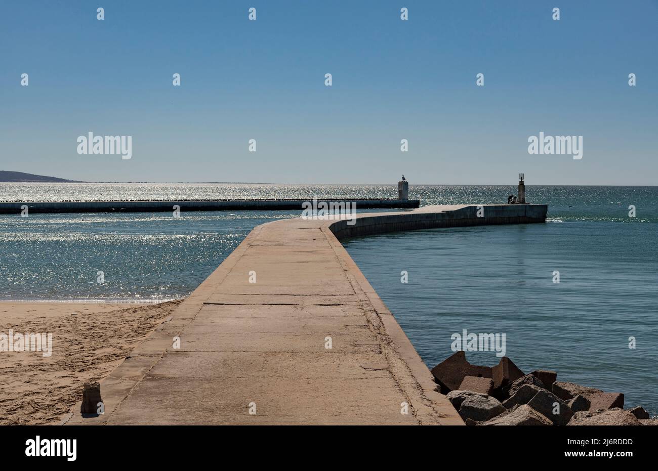 Velddrif, Laaiplek region West Coast, South Africa. 2022. Looking out ...