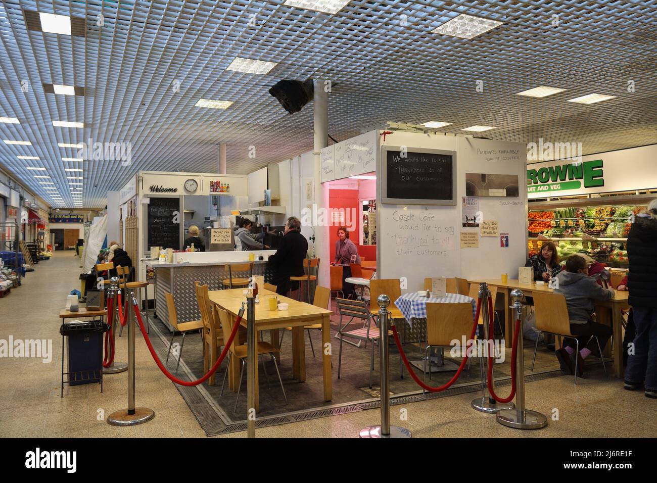 Demolished Castle Market Sheffield Indoor Market England Cafe and ...