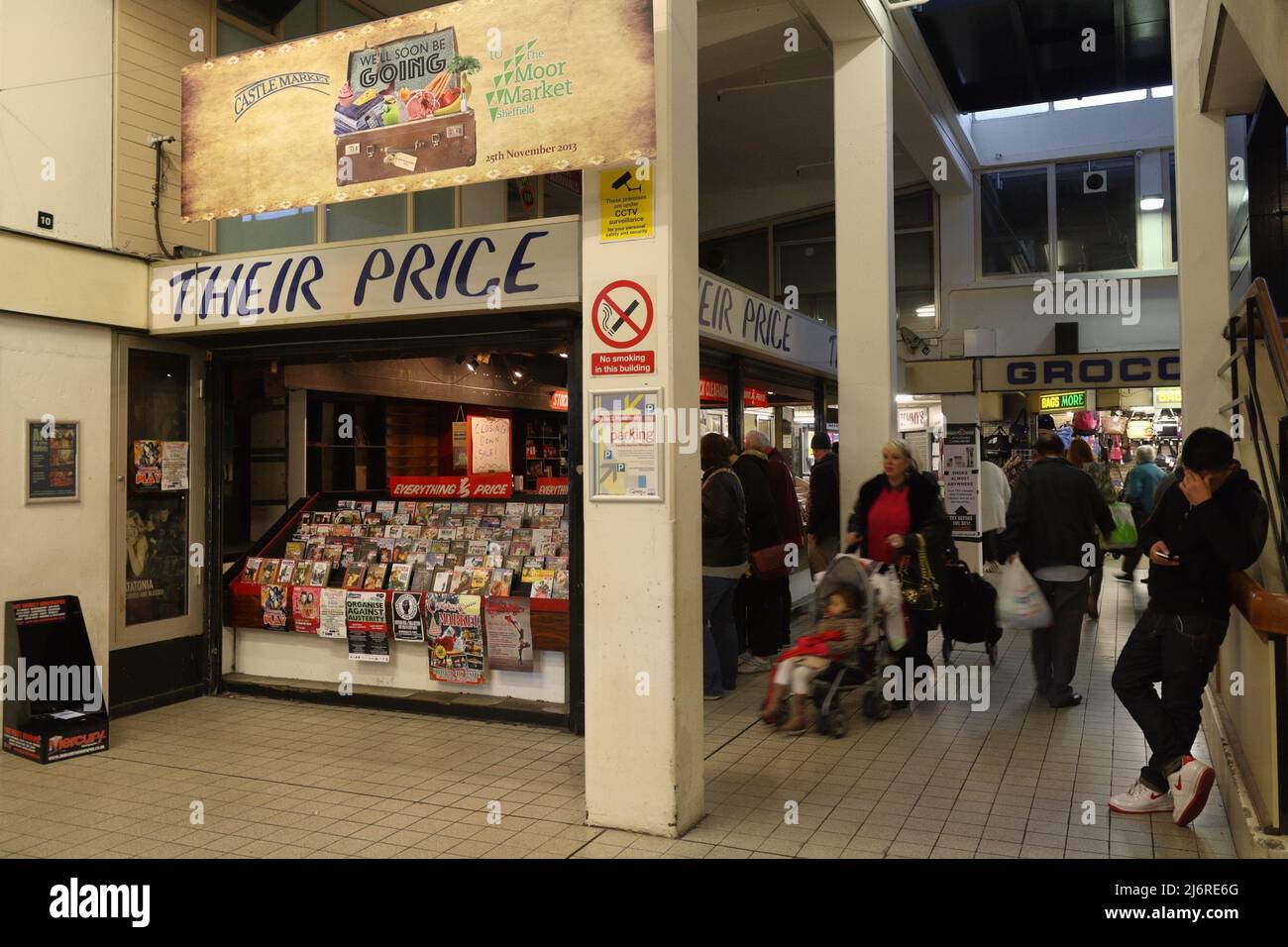 Demolished Castle Market Sheffield Indoor Market England Stalls and ...