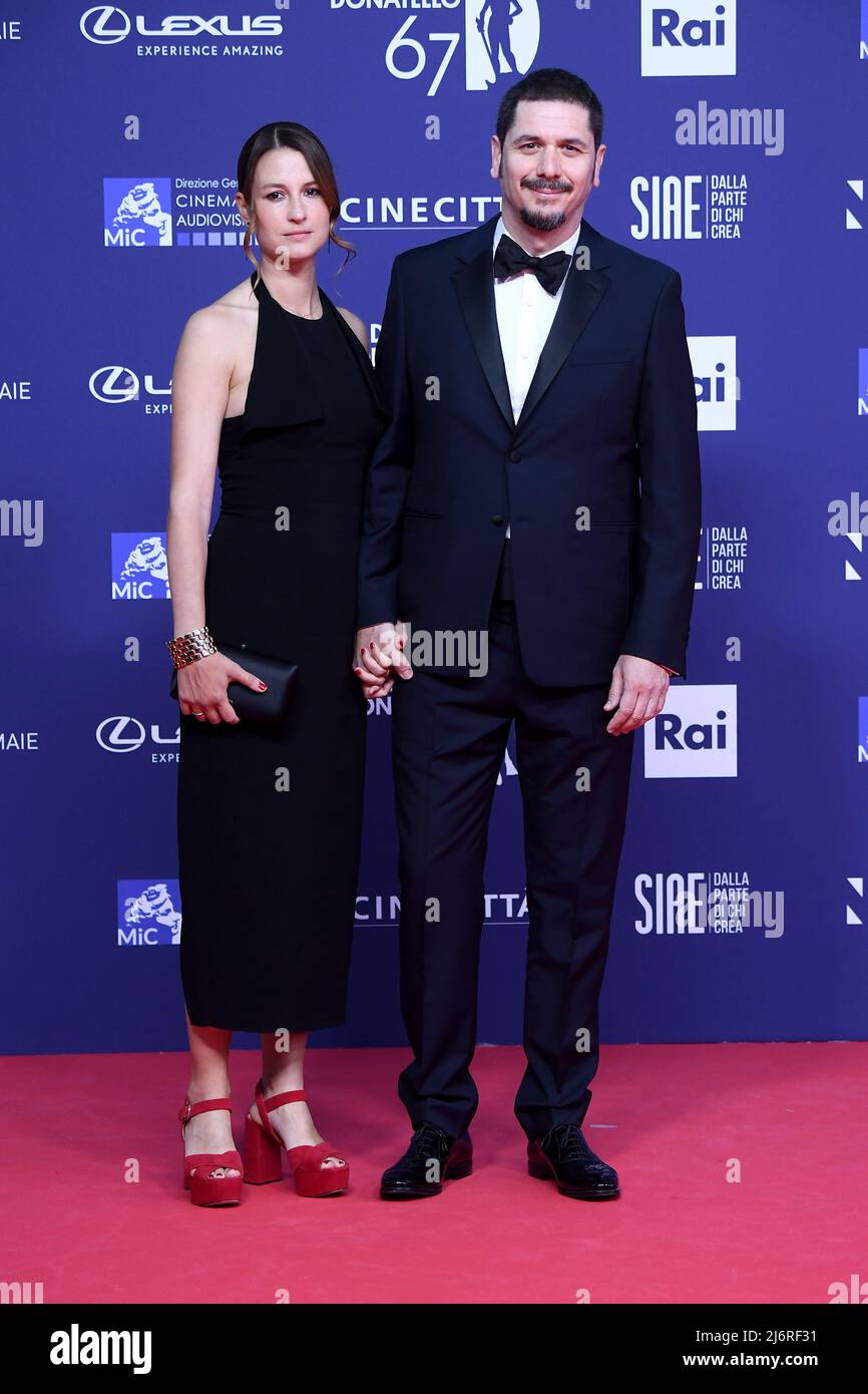 Rome, David Di Donatello 2022. In the photo Stock Photo - Alamy
