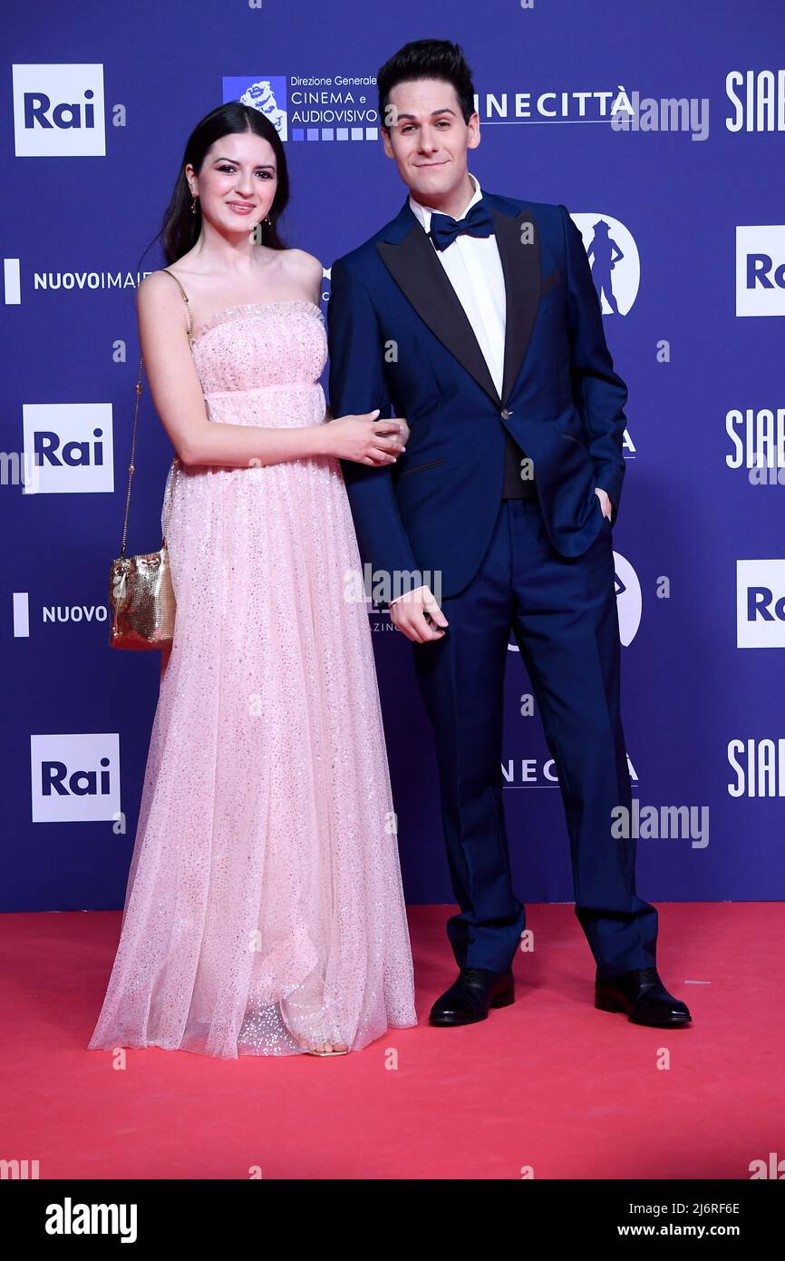 Rome, David Di Donatello 2022. In the photo He 'and Sofi' Me against ...