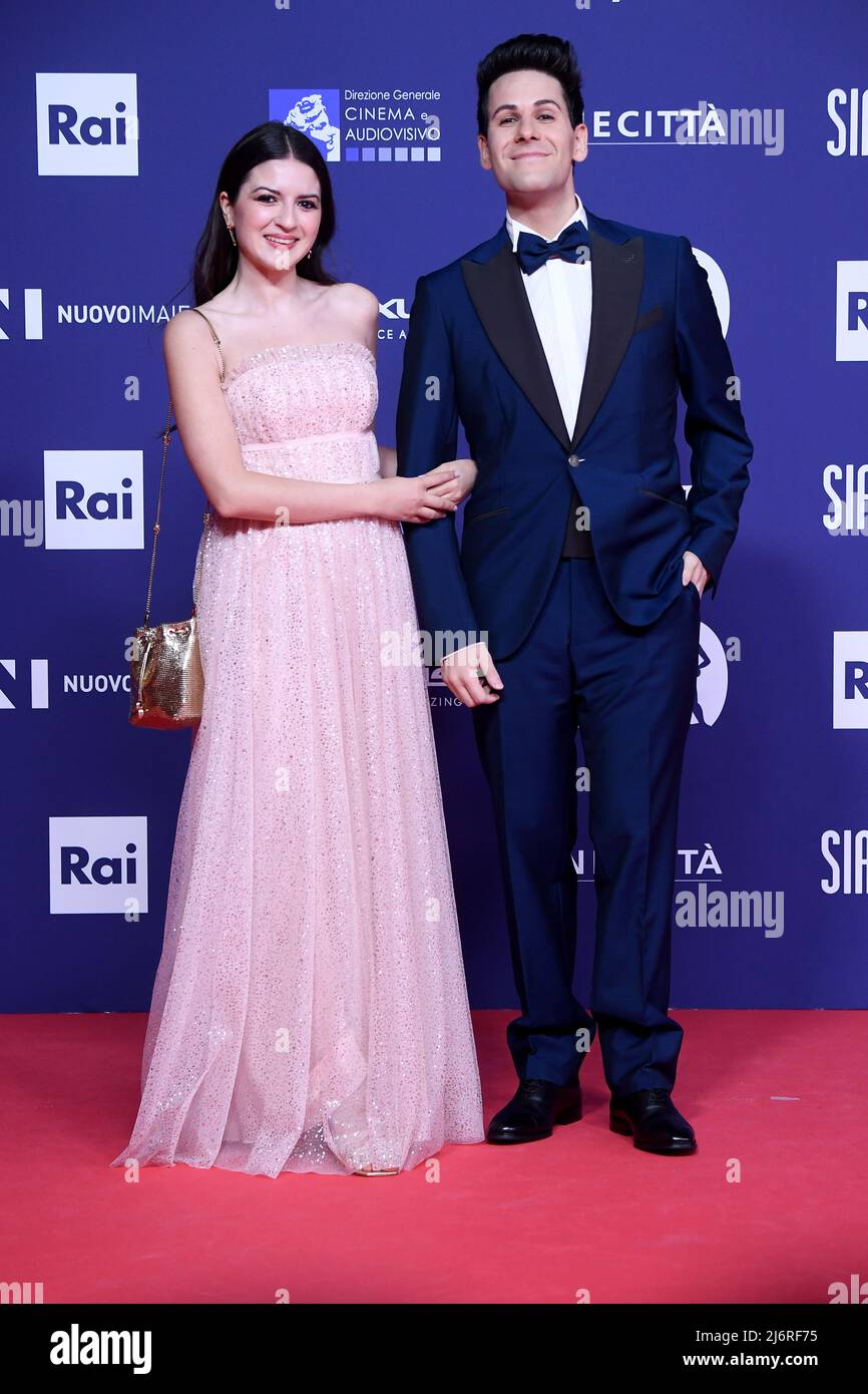 Rome, David Di Donatello 2022. In the photo He 'and Sofi' Me against ...