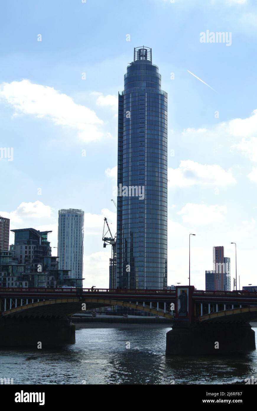 St George Wharf Tower, SW8 London, England, UK Stock Photo - Alamy