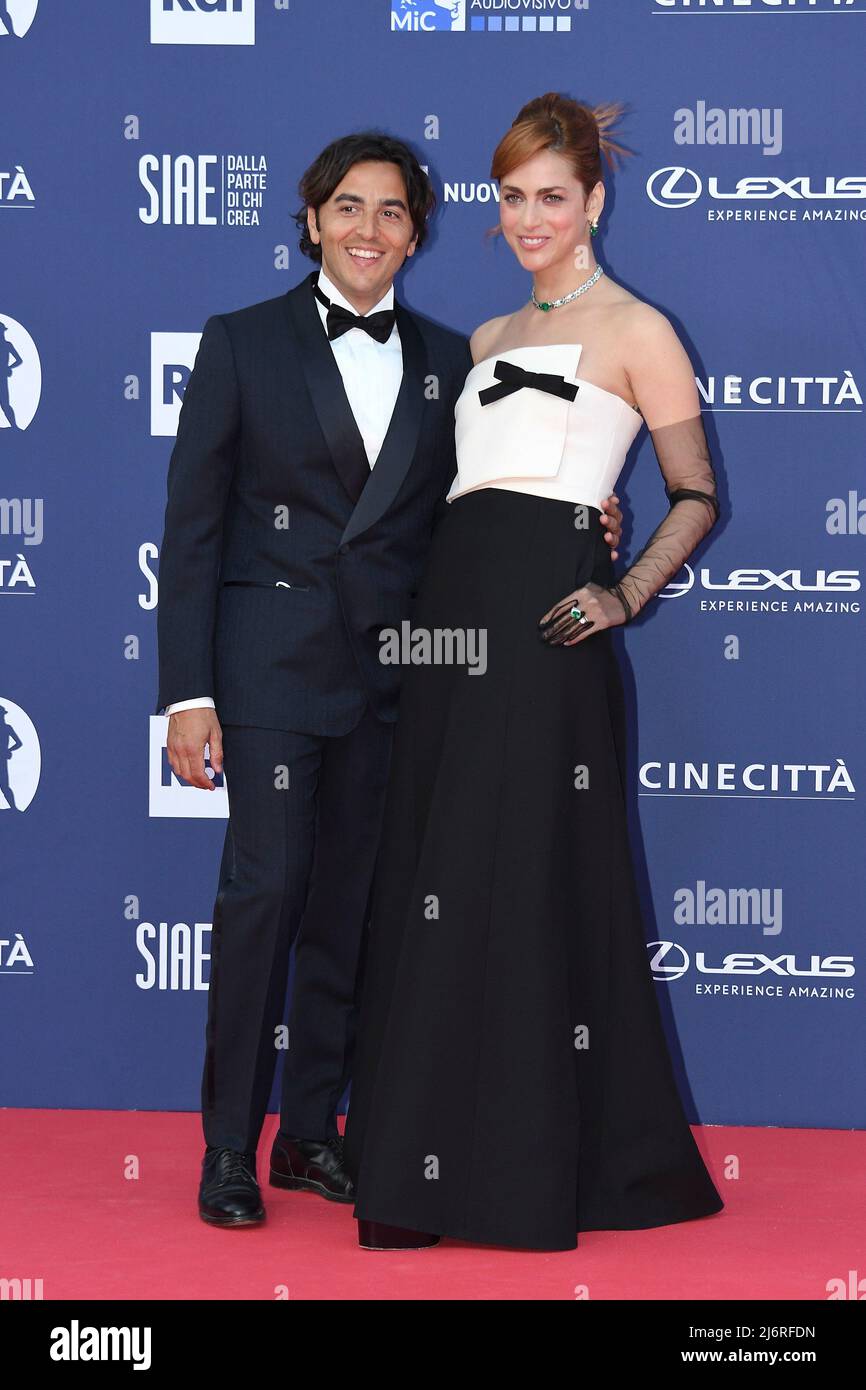 Rome, Cinecitta ', David di Donatello 2022. In the photo: Miriam Leone ...