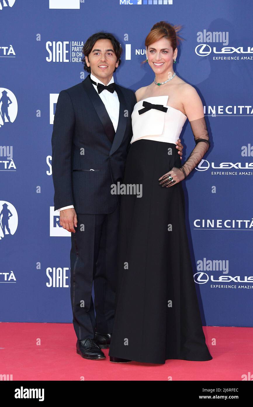 Rome, Cinecitta ', David di Donatello 2022. In the photo: Miriam Leone ...