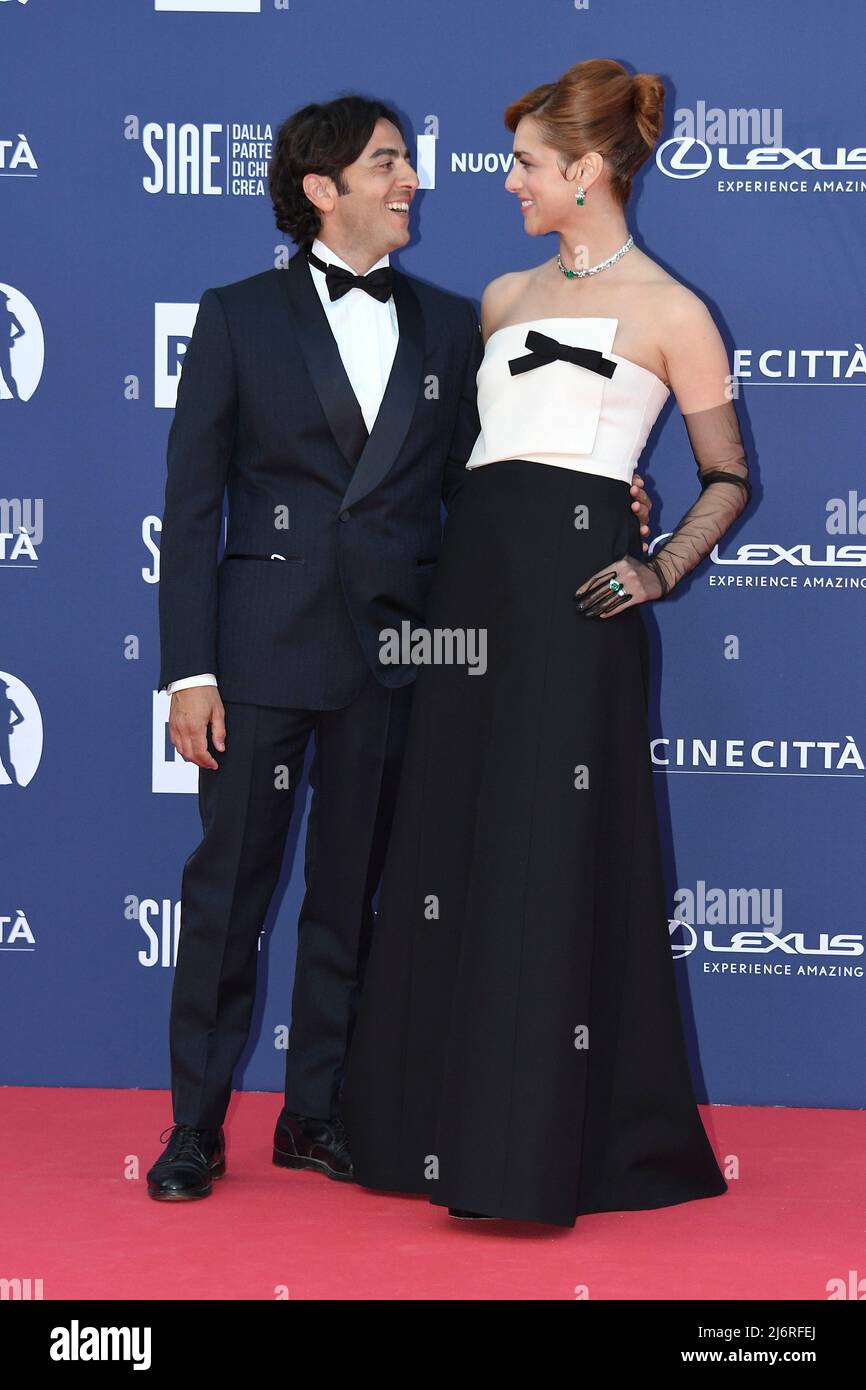 Rome, Cinecitta ', David di Donatello 2022. In the photo: Miriam Leone ...