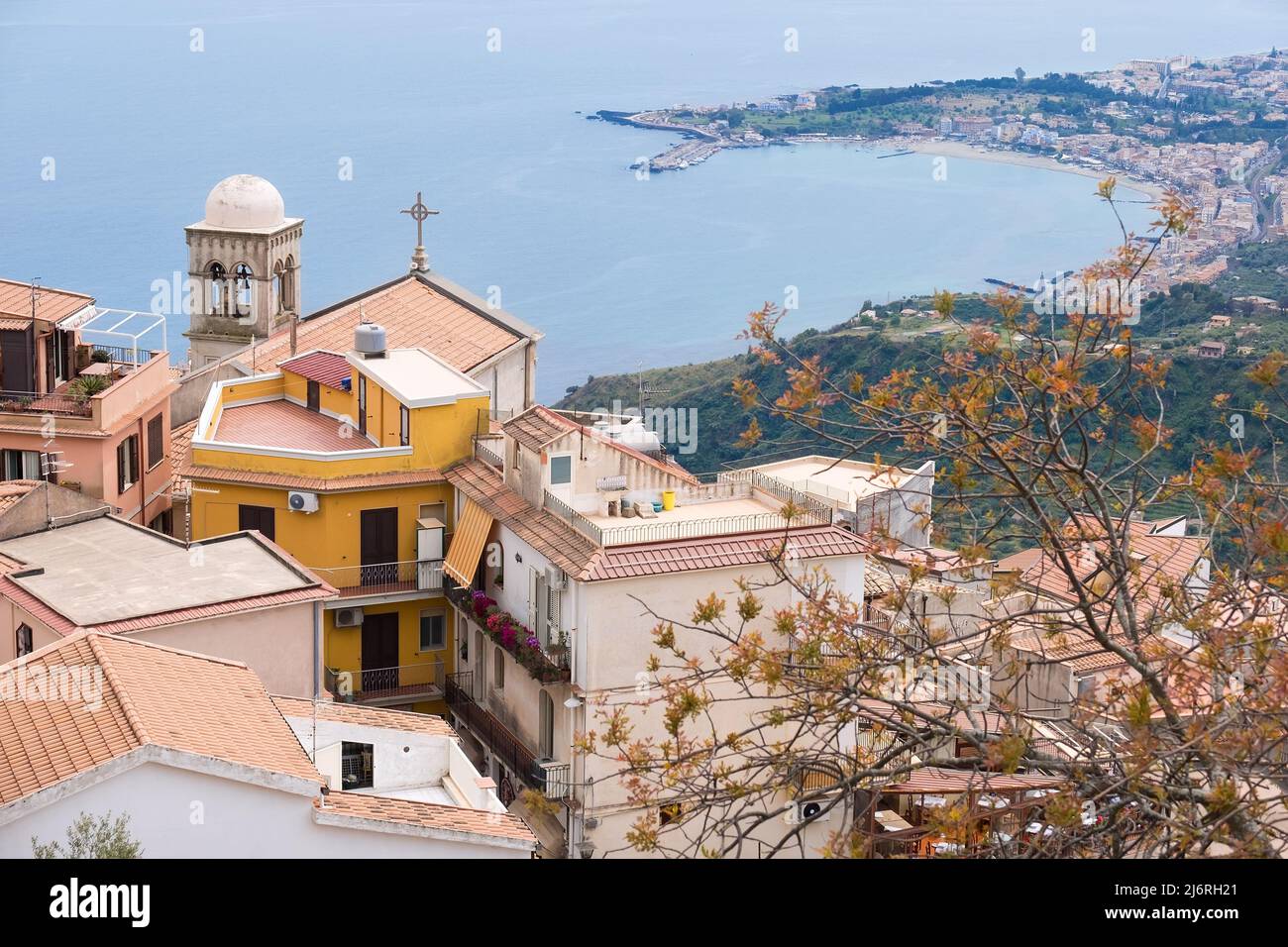 Castelmola sicilia is italy hi-res stock photography and images - Alamy