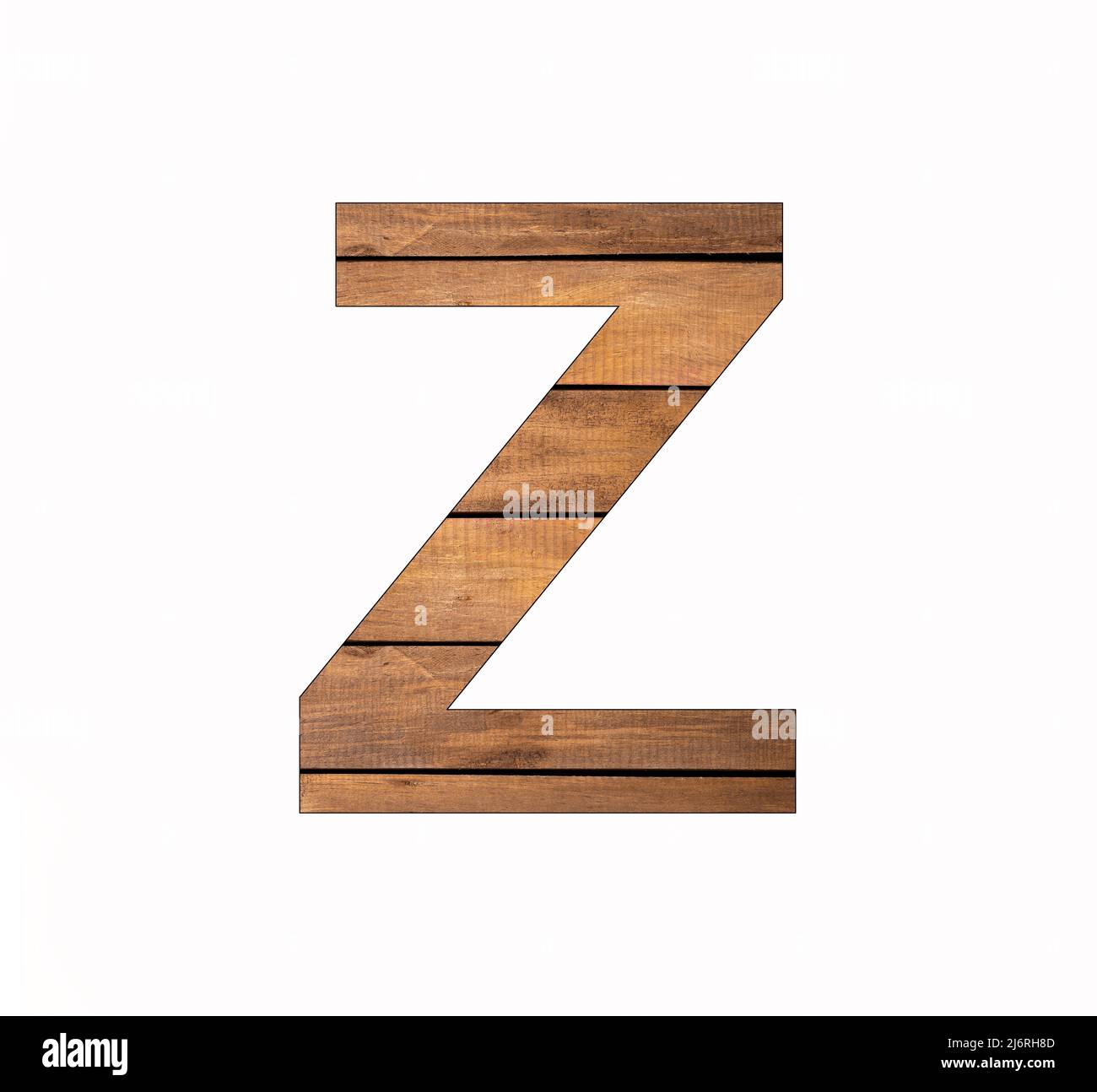 Alphabet letter Z - Tongue and groove board Stock Photo - Alamy