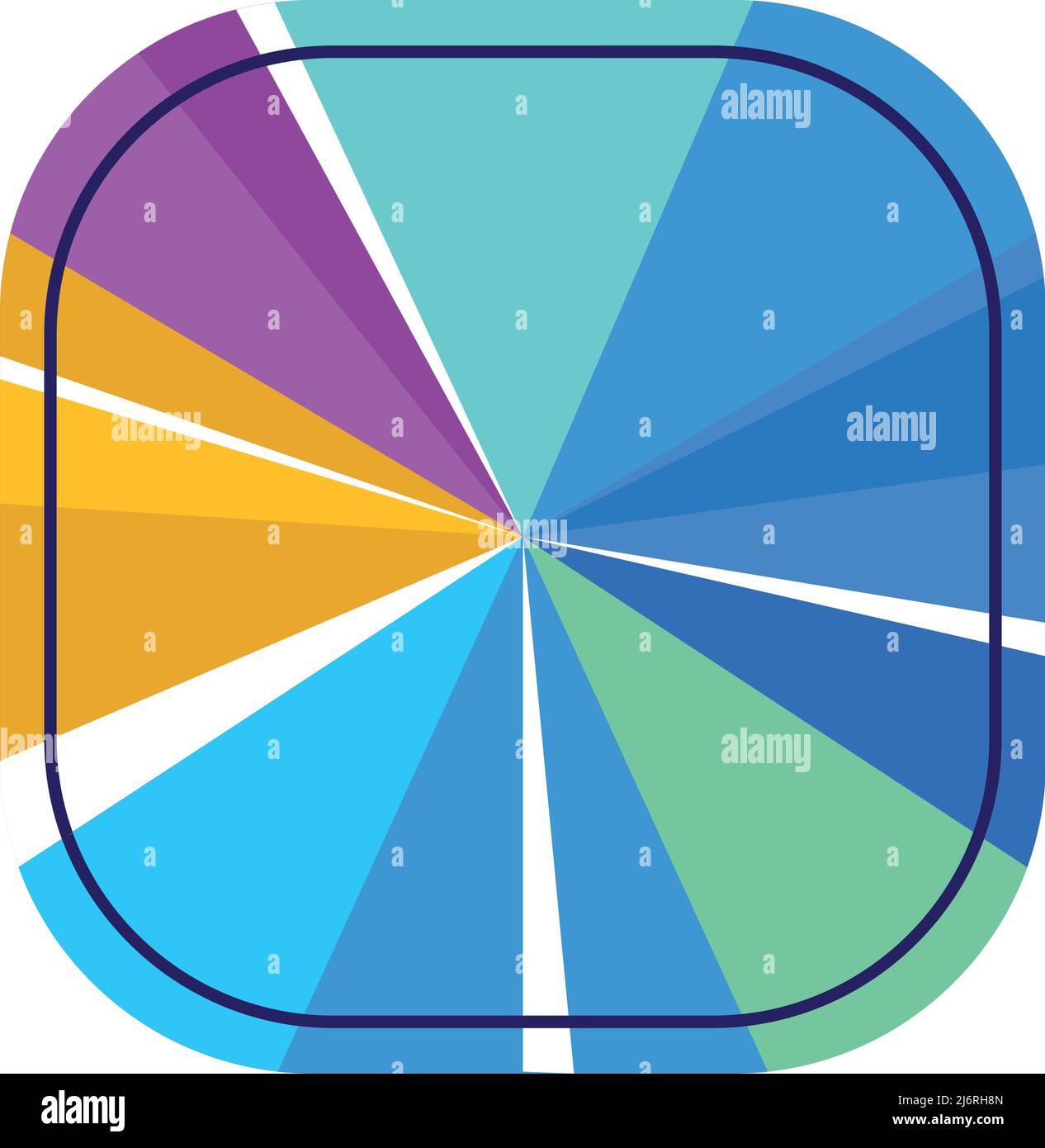 holographic square stamp Stock Vector Image & Art - Alamy