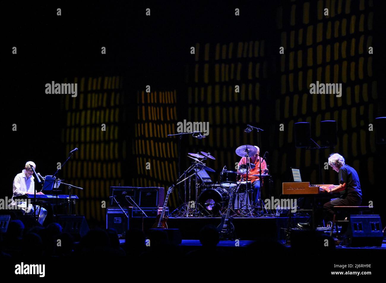 Van Der Graaf Generator during the concert at Auditorium Parco della ...