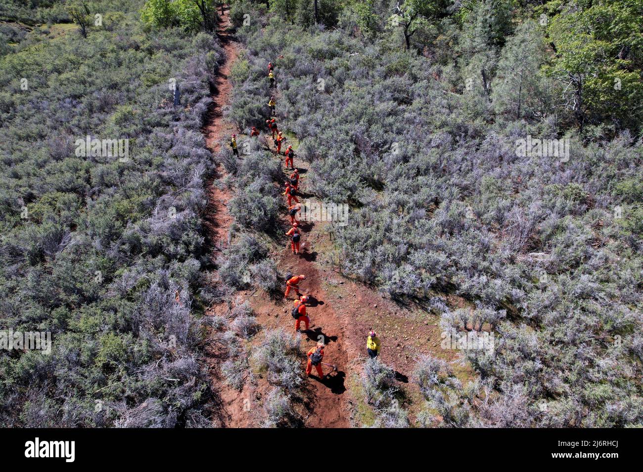 Firefighter crew hi-res stock photography and images - Alamy