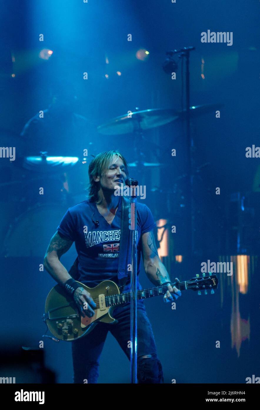Manchester, UK, 03/05/2022, Keith Urban performs live at the O2 Apollo ...