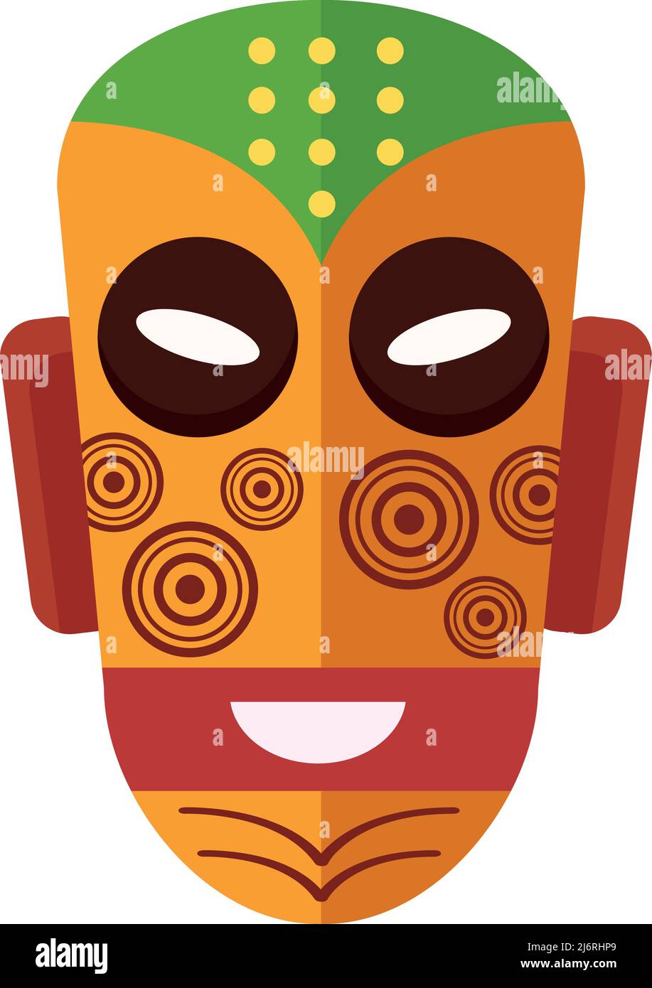african culture wooden mask Stock Vector Image & Art - Alamy