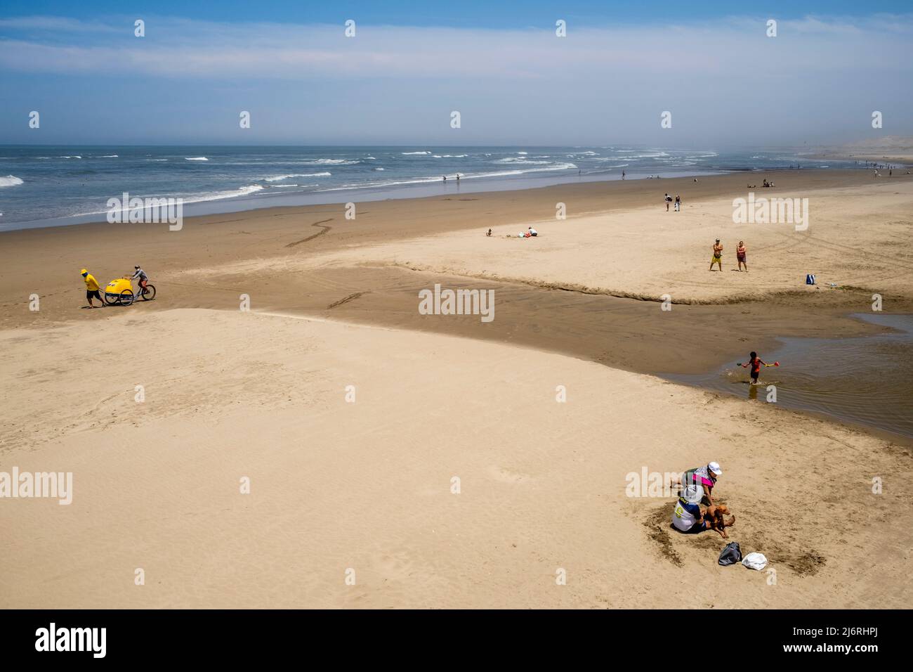 Pimentel Beach, Chiclayo, Chiclayo Province, Peru Stock Photo - Alamy