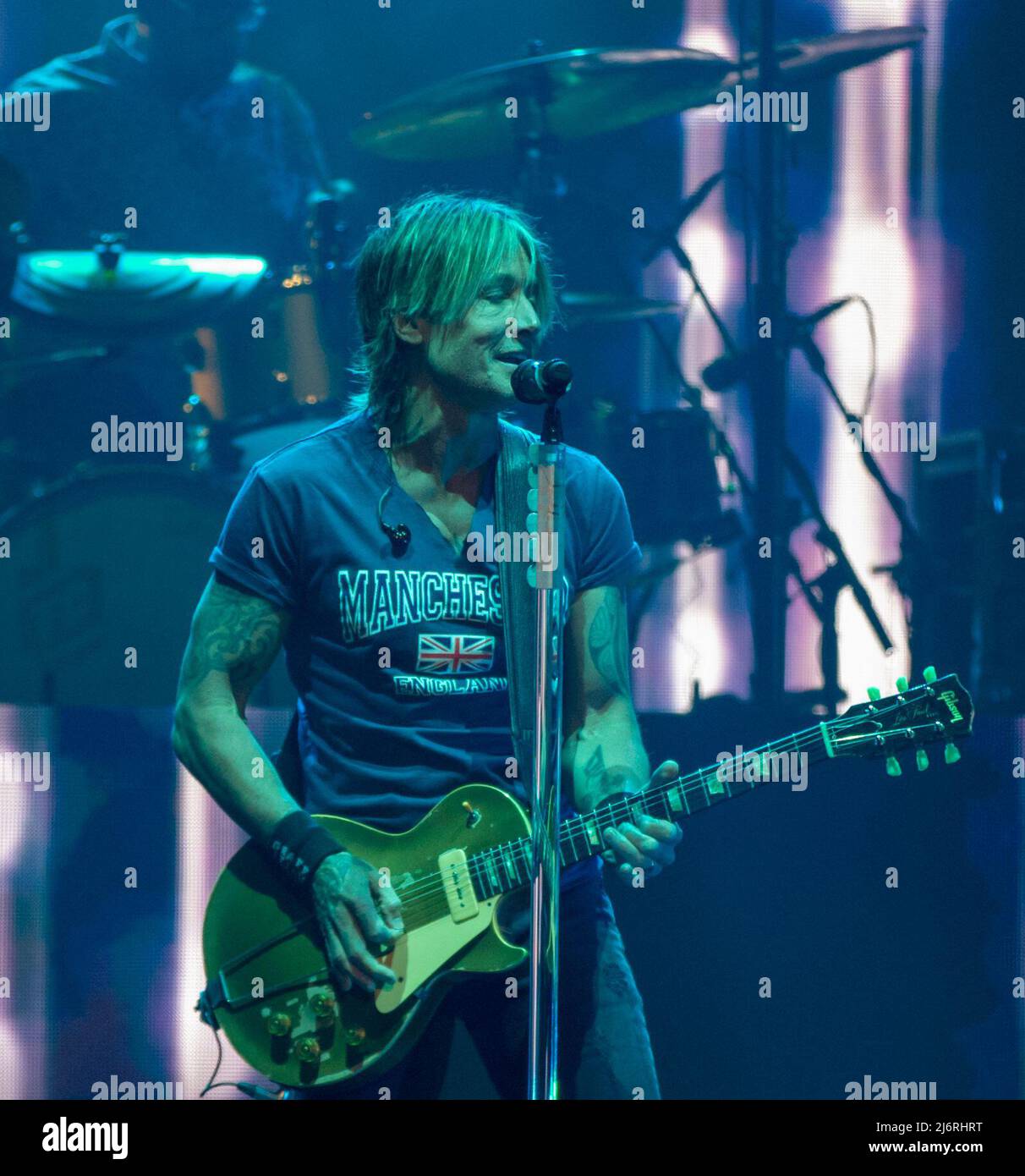 Manchester, UK, 03/05/2022, Keith Urban performs live at the O2 Apollo ...