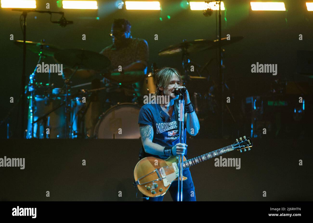 Manchester, UK, 03/05/2022, Keith Urban performs live at the O2 Apollo ...
