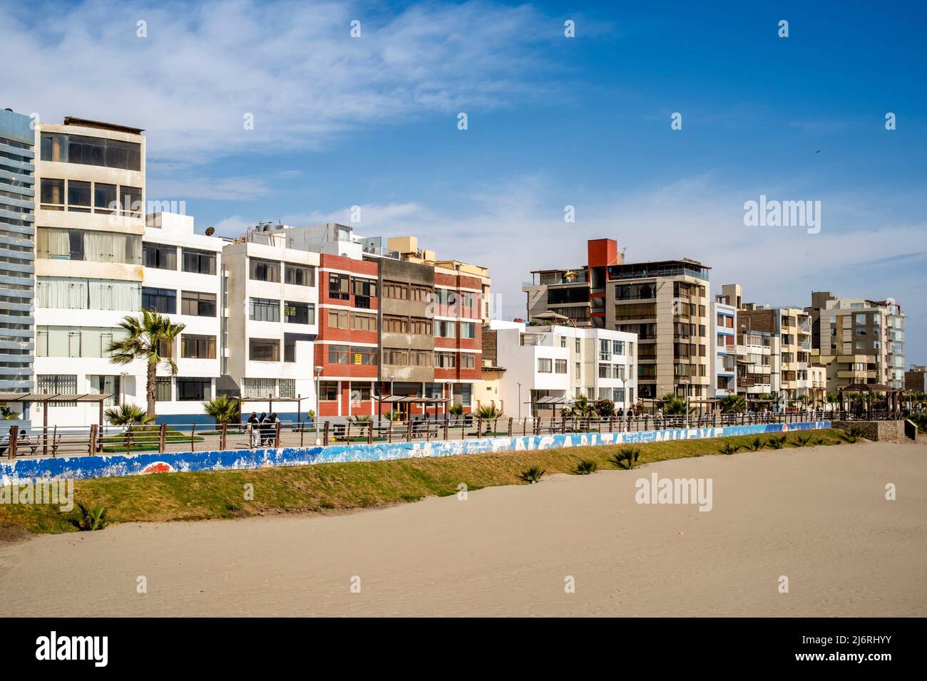 Pimentel Beach, Chiclayo, Chiclayo Province, Peru Stock Photo - Alamy