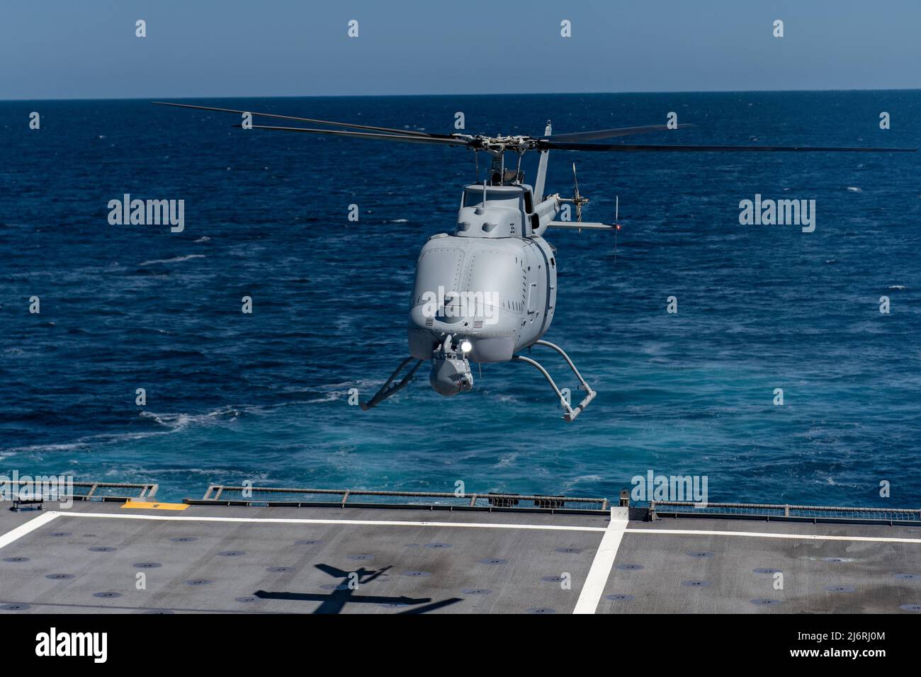 220417-N-NK931-087 PACIFIC OCEAN (April. 17, 2022) – An MQ-8C Fire ...