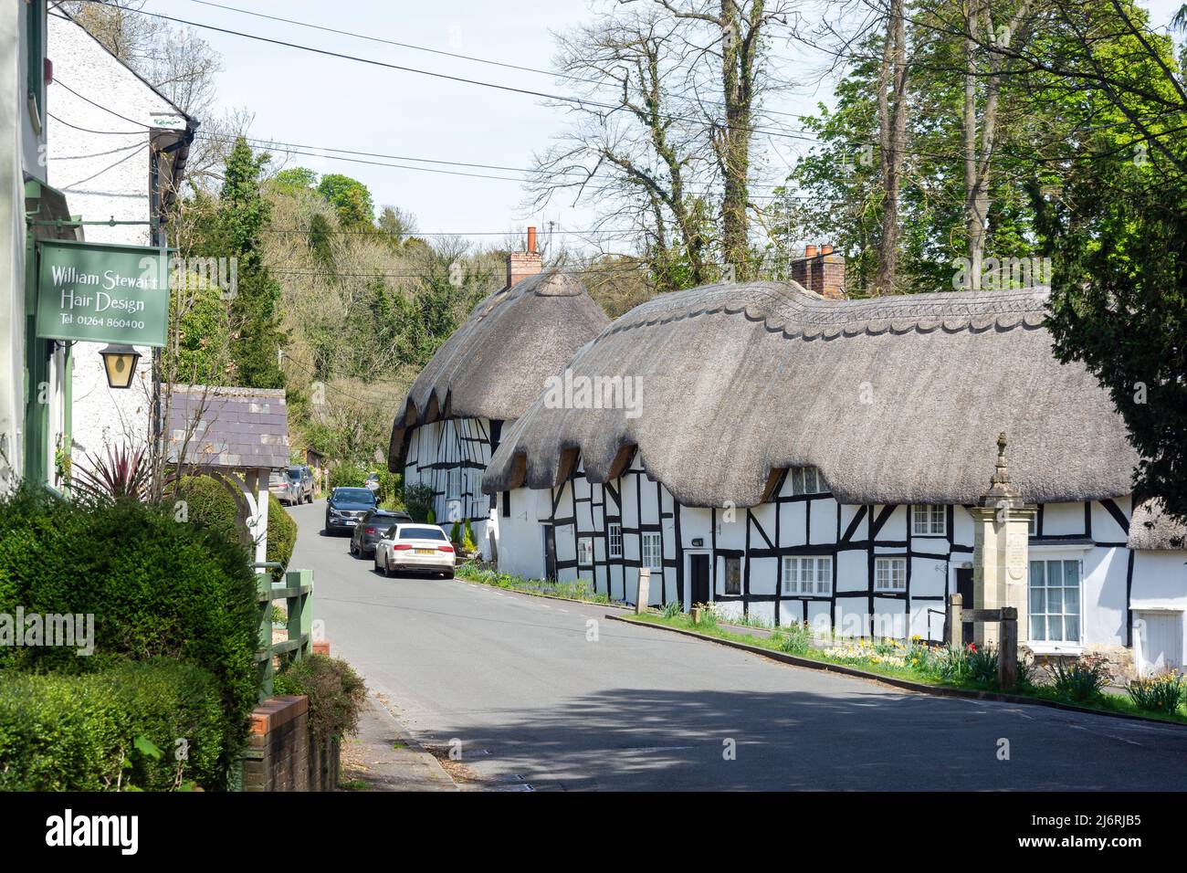 Wherwell church hi-res stock photography and images - Alamy