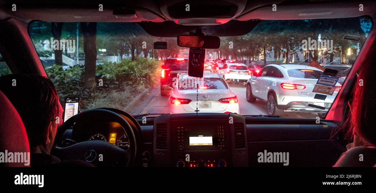 Night time driving Stock Photo - Alamy
