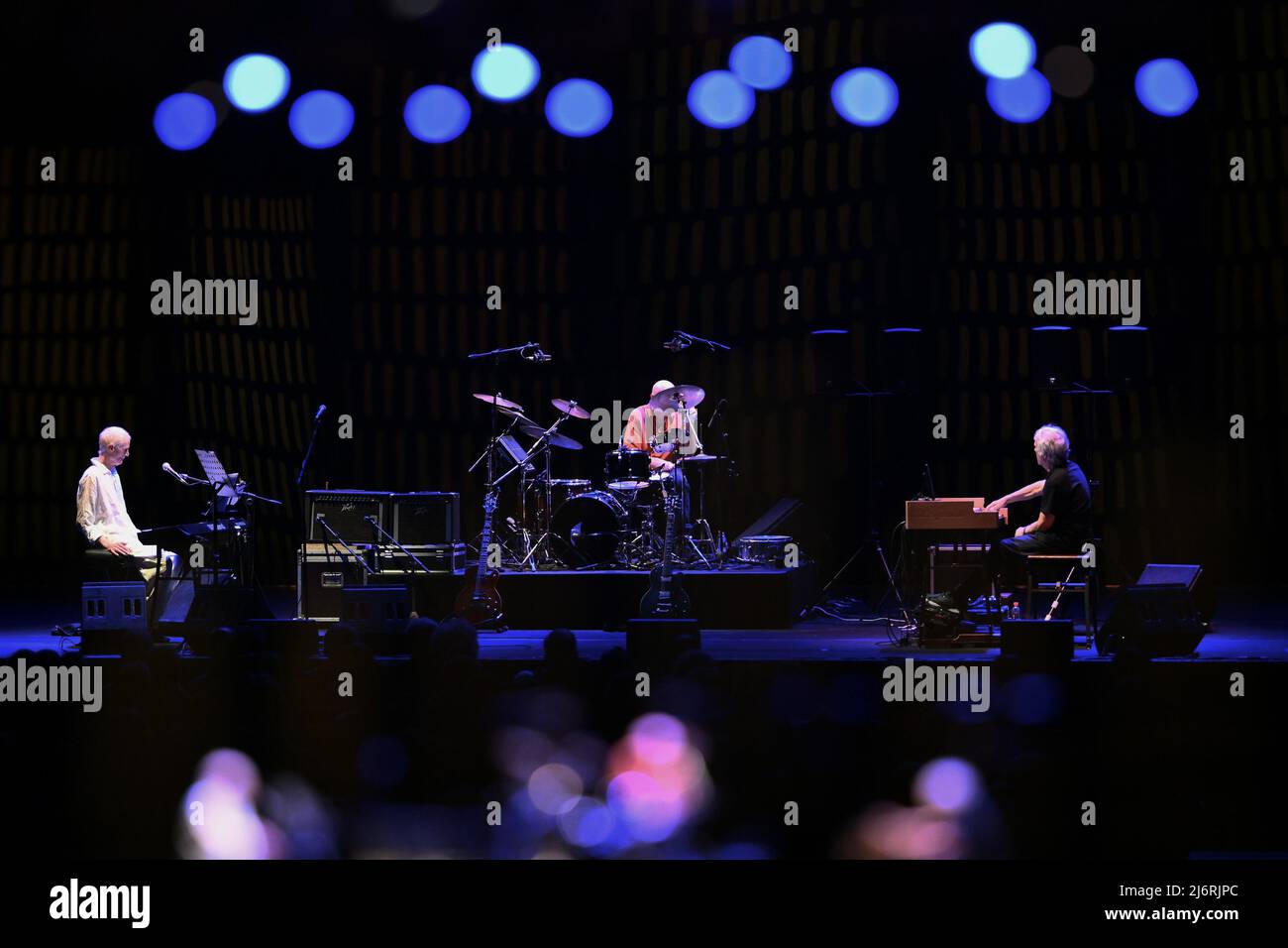 Van Der Graaf Generator during the concert at Auditorium Parco della ...