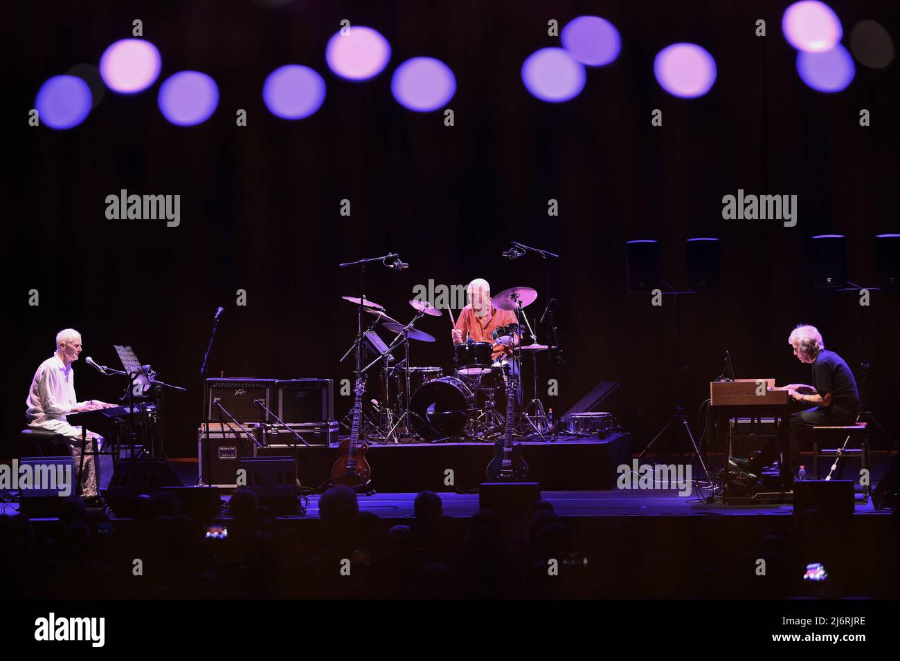 Van Der Graaf Generator during the concert at Auditorium Parco della ...