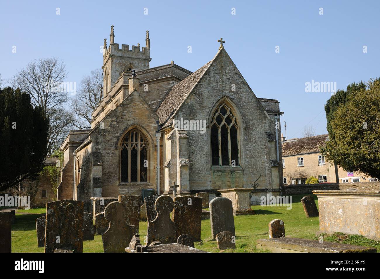 St Nicholas Church, Chadlington, Oxfordshire Stock Photo - Alamy
