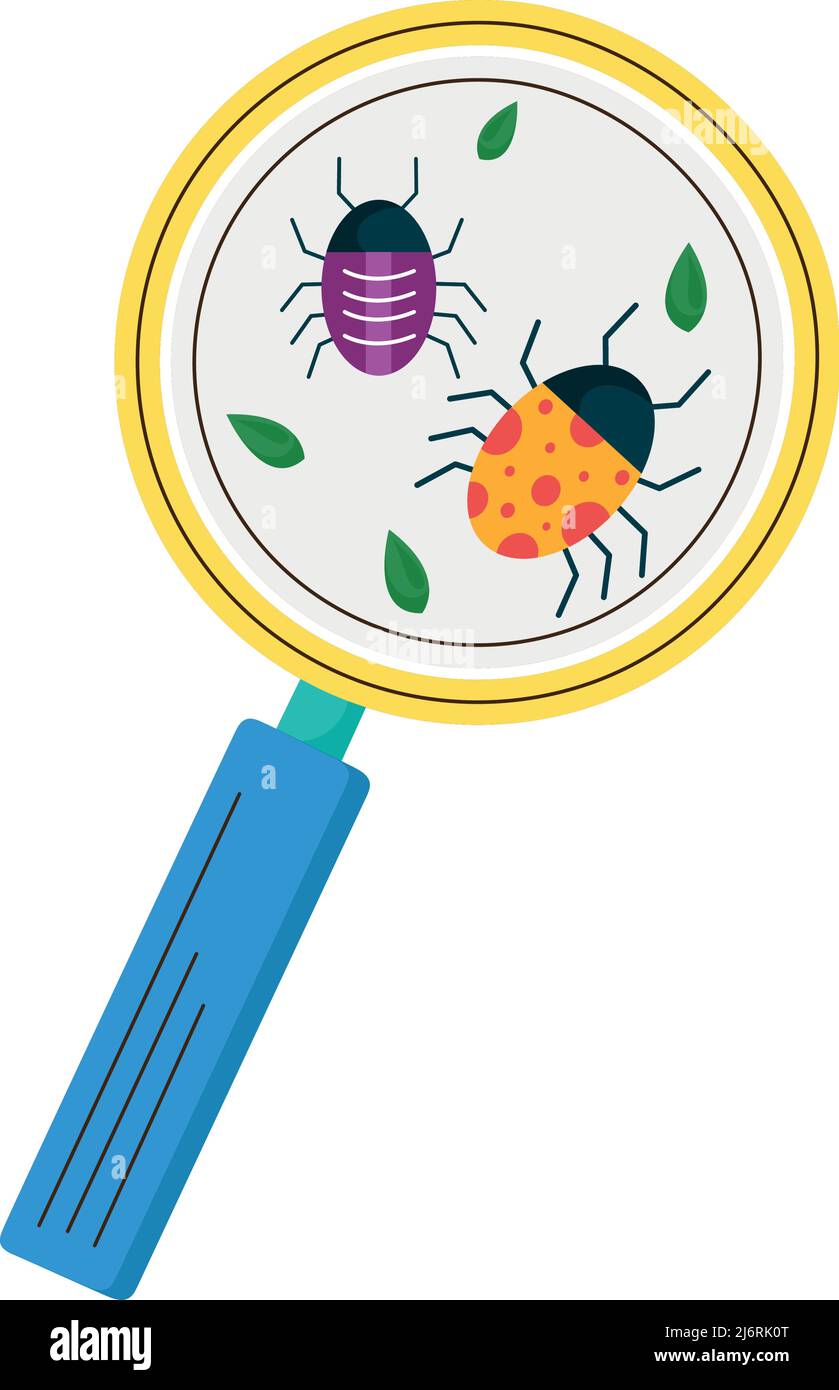 To look for insects Stock Vector Images - Alamy