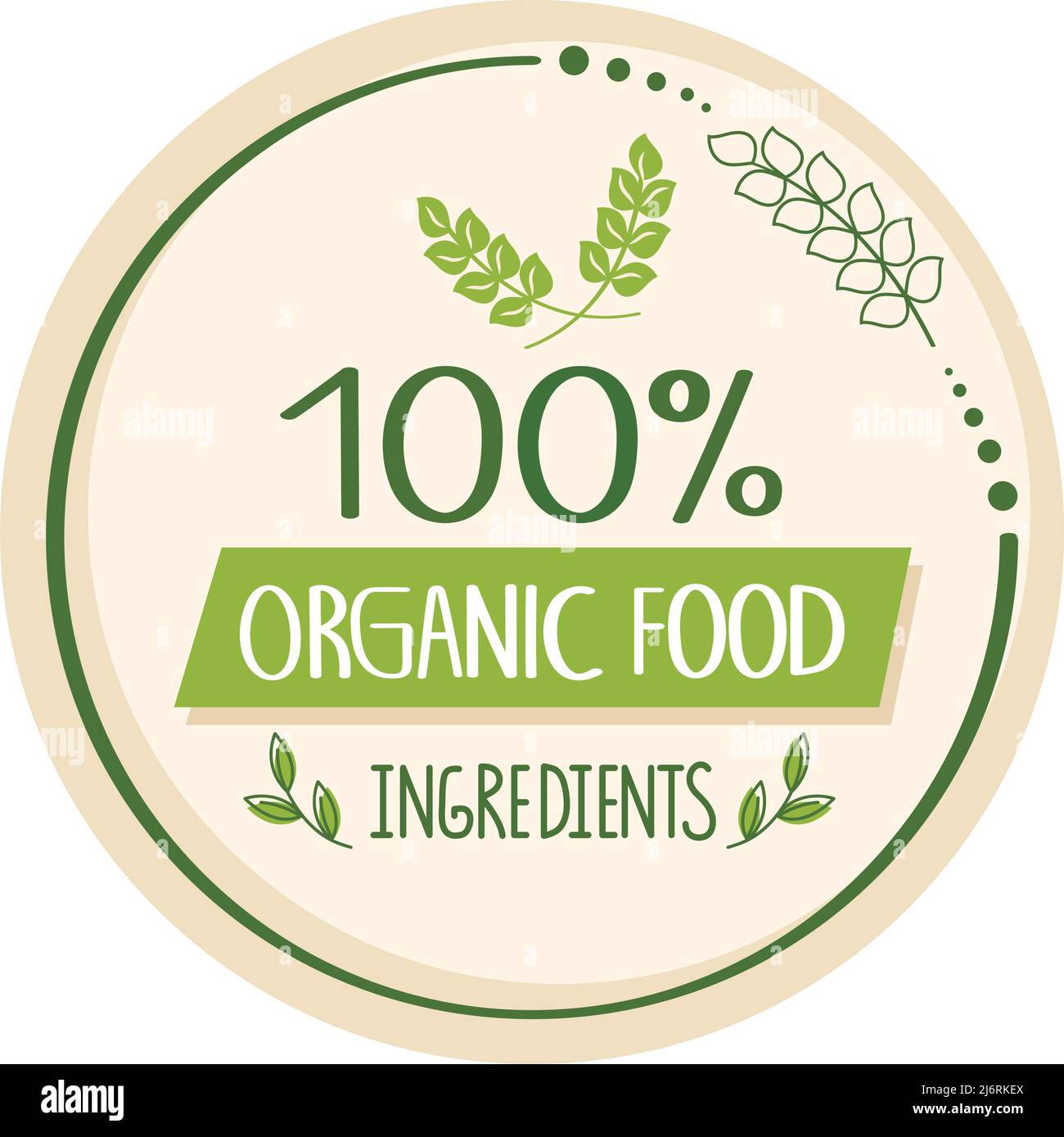 100 percent natural and organic ingredients hi-res stock photography ...