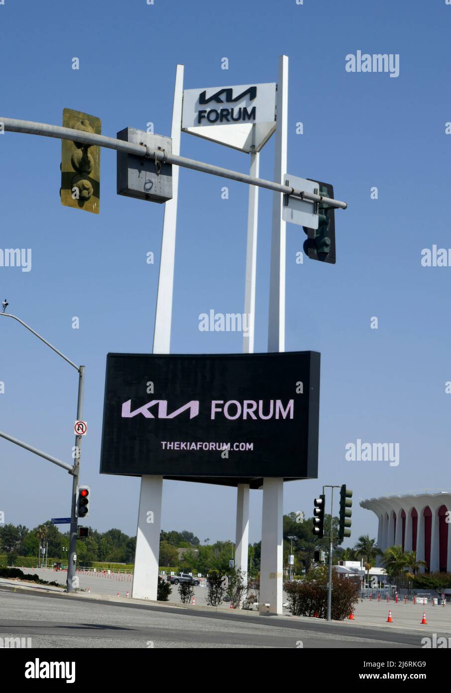 Inglewood, California, USA 29th April 2022 Kia Forum on April 29, 2022 ...