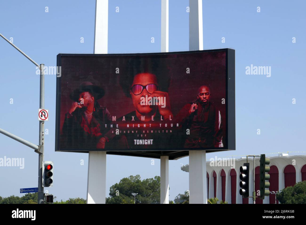 Inglewood, California, USA 29th April 2022 Singer Maxwell The Night ...