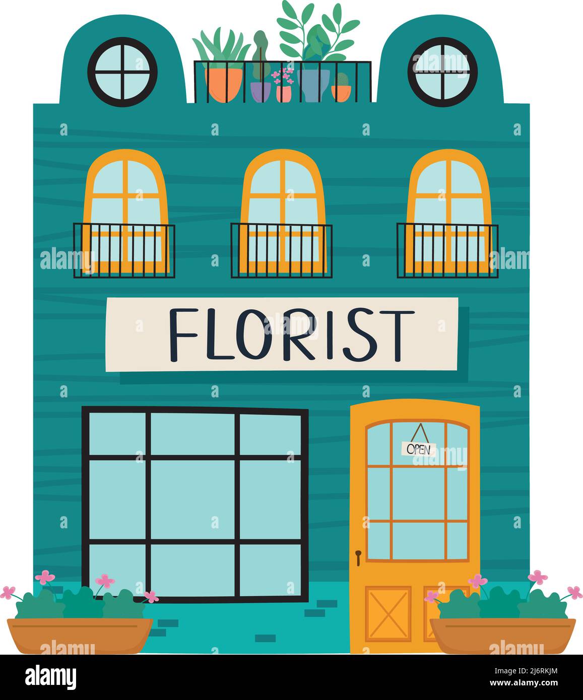 Store architectural Cut Out Stock Images & Pictures - Alamy