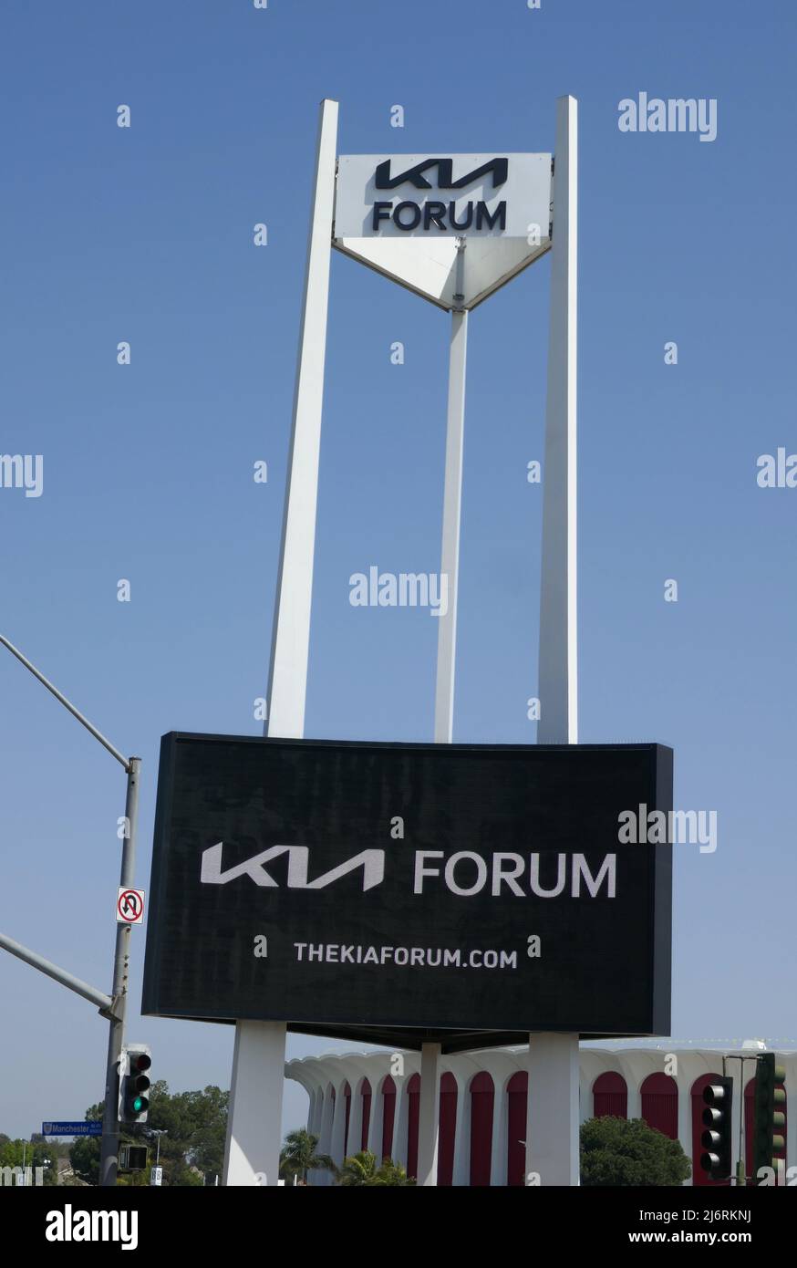 Inglewood, California, USA 29th April 2022 Kia Forum on April 29, 2022 ...