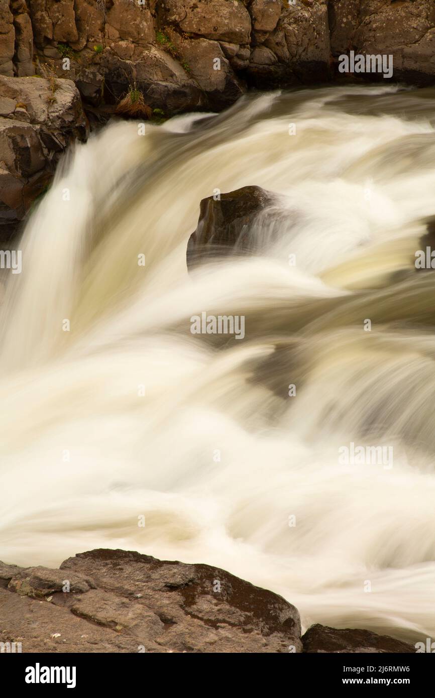 First Falls, White River Falls State Park, White Wild and Scenic River ...