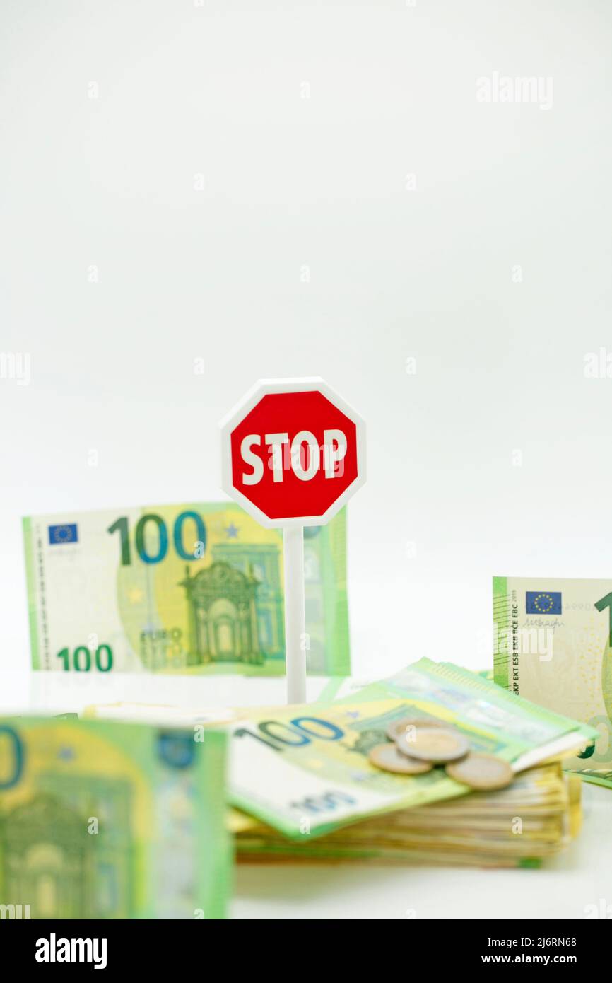 euro inflation.Stop euro currency. Refusal to pay in euros.Euro ...