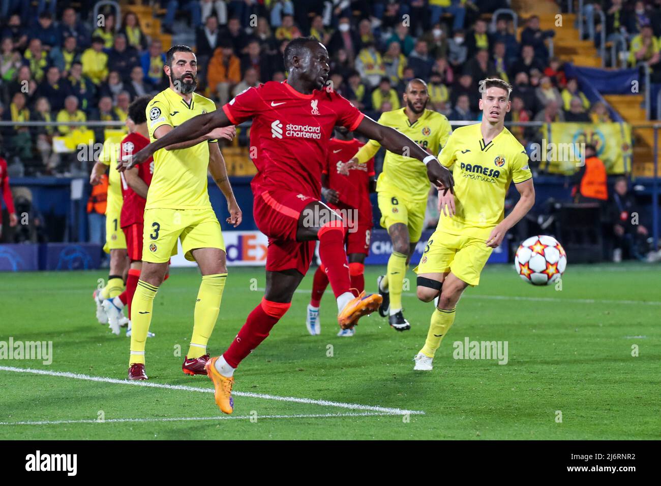 Sadio Mane (Liverpool FC) in action during the UEFA Champions League ...