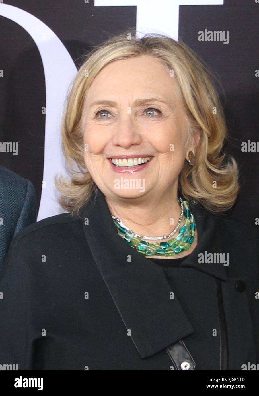 NEW YORK, NY - MAY 3: Hillary Rodham Clinton at the New York City ...