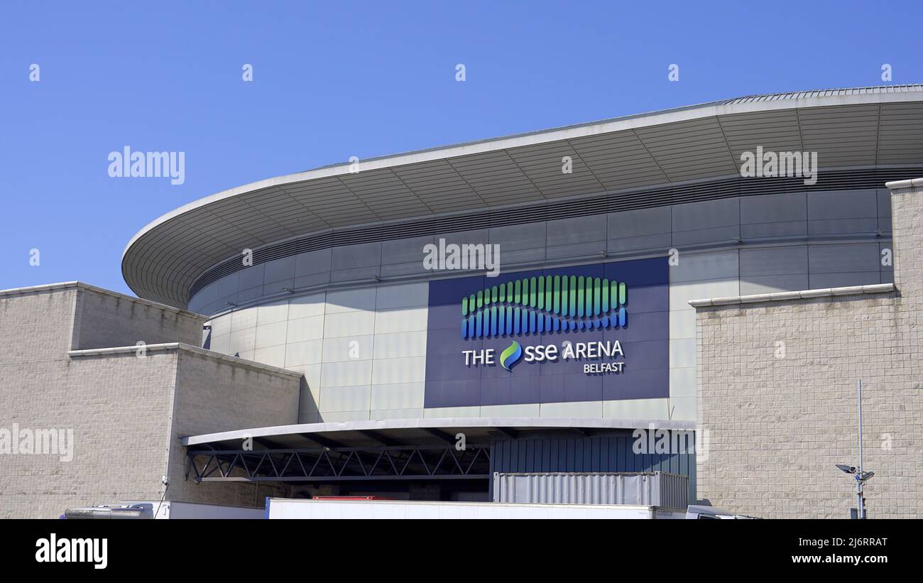 The SSE Arena in Belfast - Home of the Belfast Giants - BELFAST, UK ...
