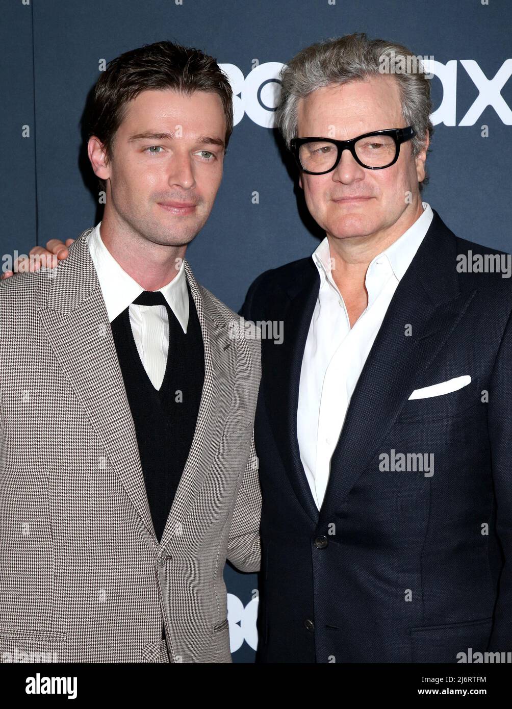 New York City, NY, May 3, 2022, Patrick Schwarzenegger and Colin Firth ...