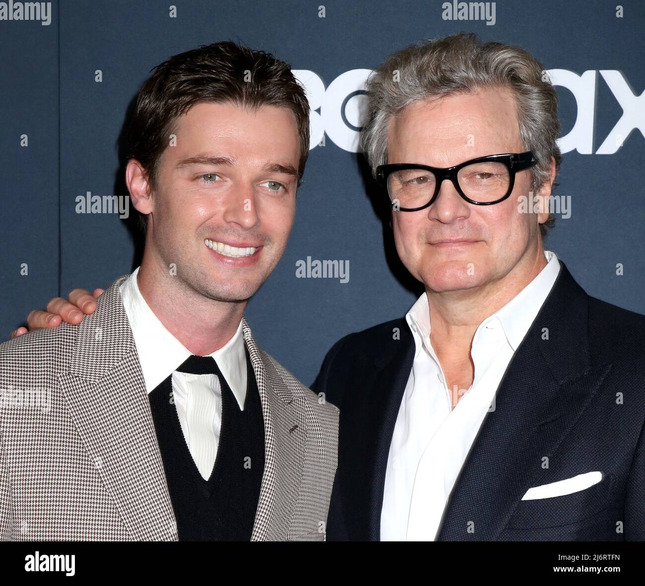 New York City, NY, May 3, 2022, Patrick Schwarzenegger and Colin Firth ...